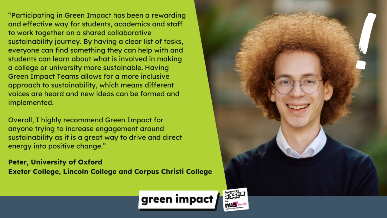 Green Impact | Students Organising for Sustainability | Green Impact is ...